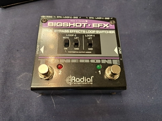 Gear Hunter | Radial BIGSHOT EFX. FX LOOP SWTCHR W/LED'S